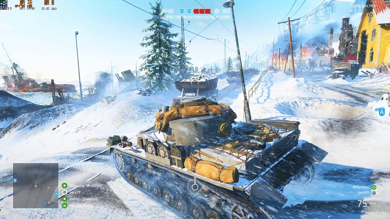 Battlefield V Closed Alpha 2 (оборона)Grand Operation gameplay#2 - YouTube
