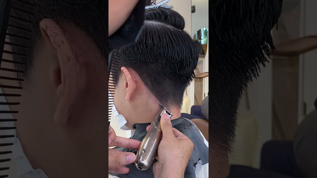 드랍컷(drop cut) 와니쌤의 시그니처컷 #shorts - YouTube