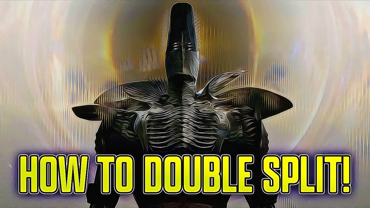 How to Double Split Vow of the Disciple - YouTube
