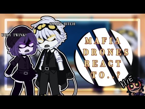 Mafia Drones React To..? || 1/2 || Murder Drones Reaction || AU by ...