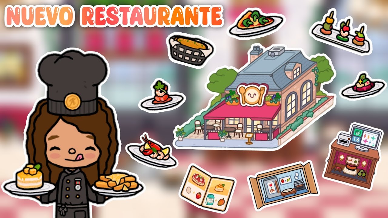 Nuevo restaurante decoración 😋🍕🍝 | Daira Toca World - YouTube