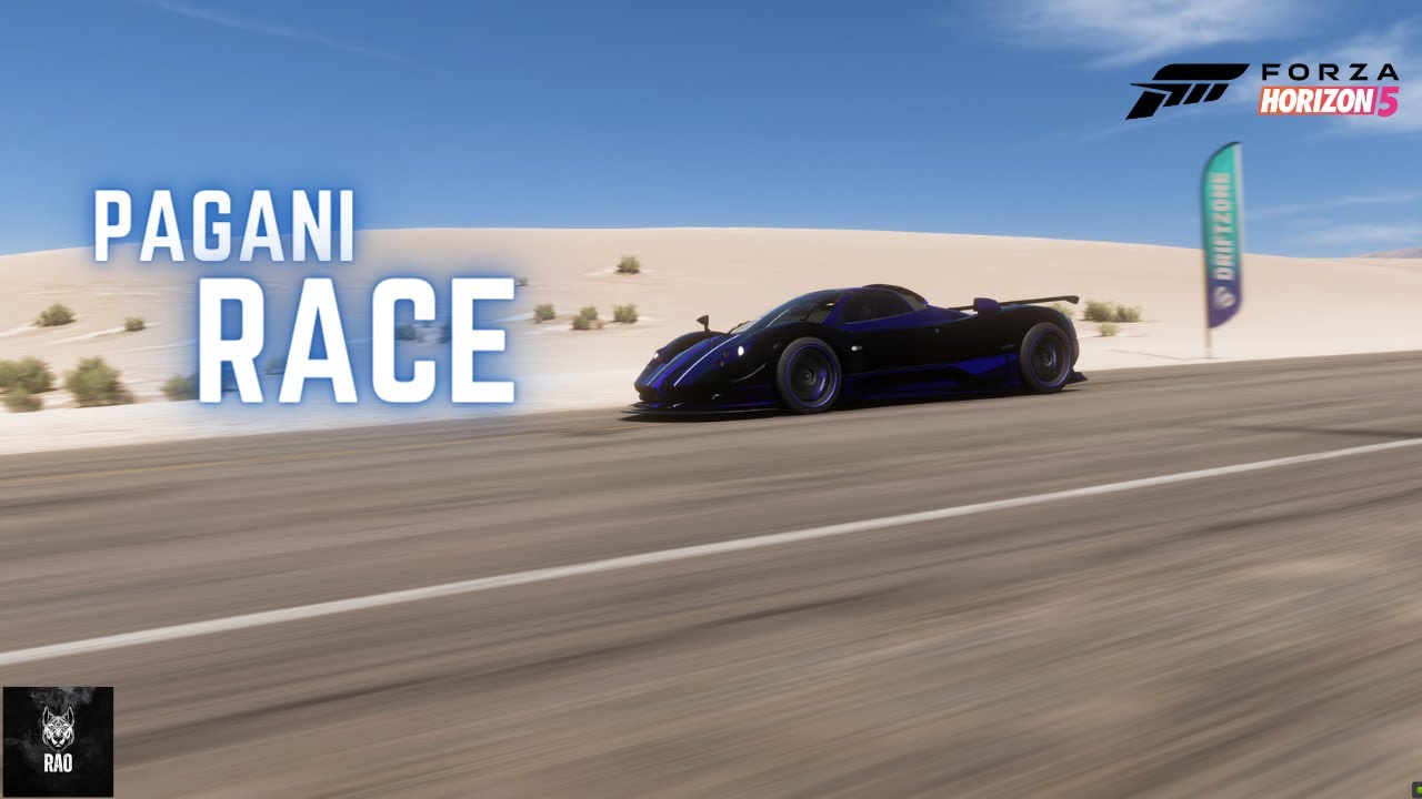 Pagani Race With Supercars - Forza Horizon 5 - YouTube