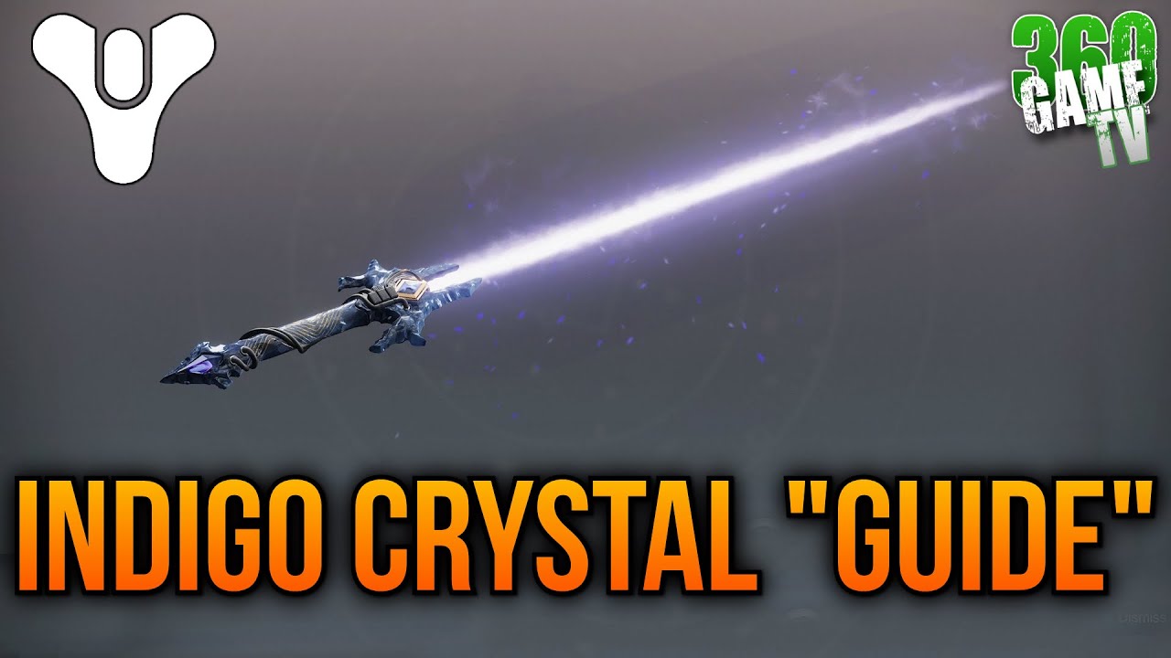 How to get INDIGO Crystal for Praxic Blade Guide - Destiny 2 - YouTube