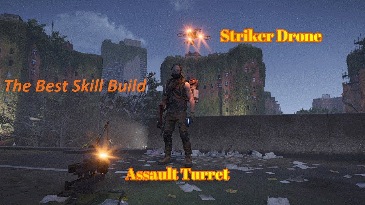 Tom Clancy`s Division 2 - Turret drone skill build - YouTube