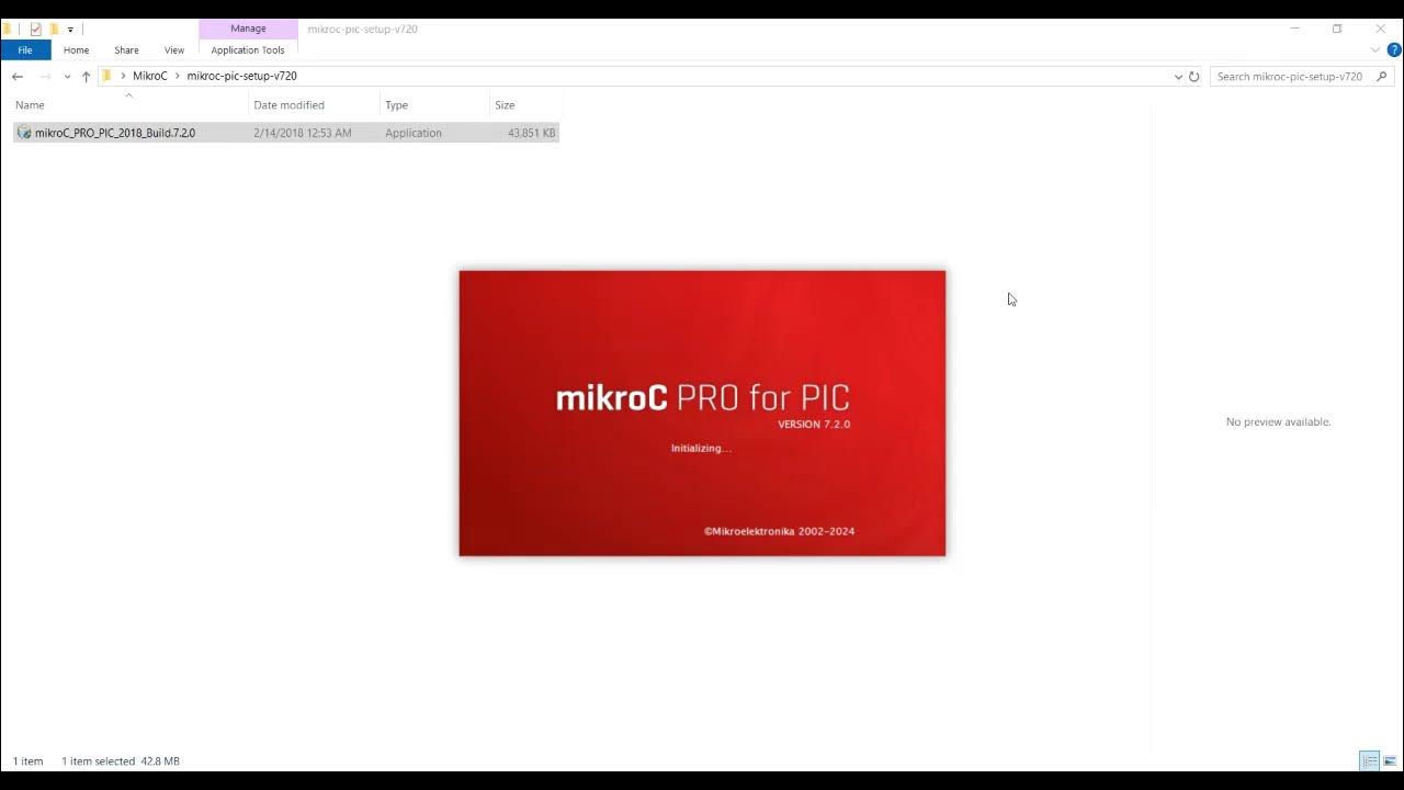Install Mikroc Pro for PIC Microcontroller تثبيت برنامج الميكروسي - YouTube