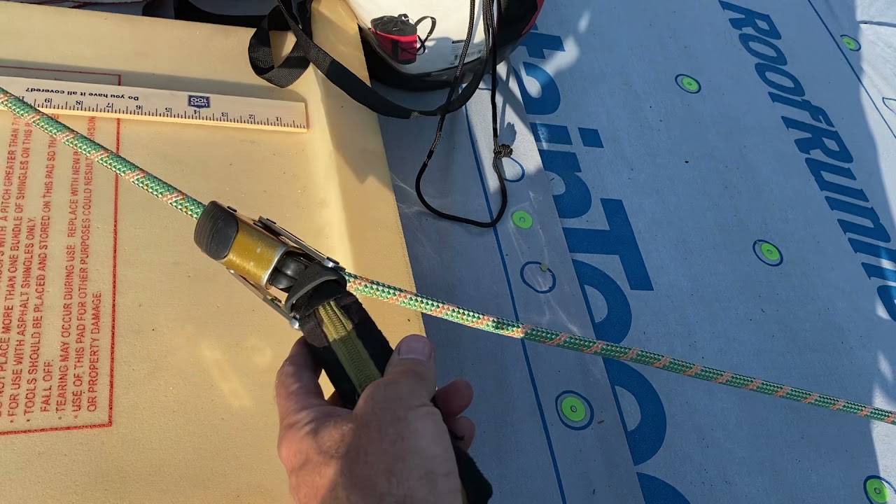 Tip for using Petzl’s ASAP Lock Mobile Fall Arrestor while Roofing ...