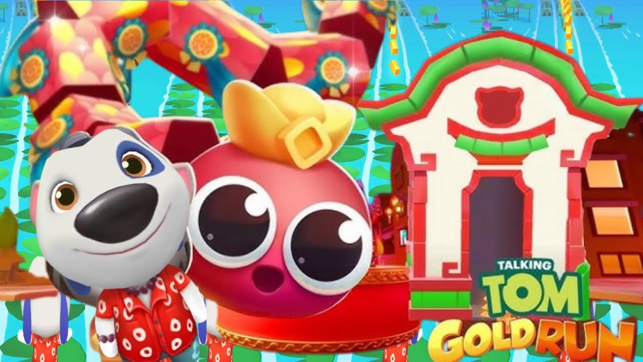 Talking Tom Gold Run Chinese, Talking Hank Water Wilage Android iOS ...