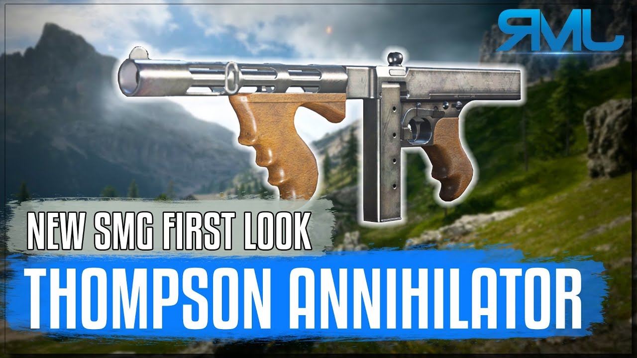 THOMPSON Annihilator On BF1 CTE - First Look and Gameplay - Battlefield ...