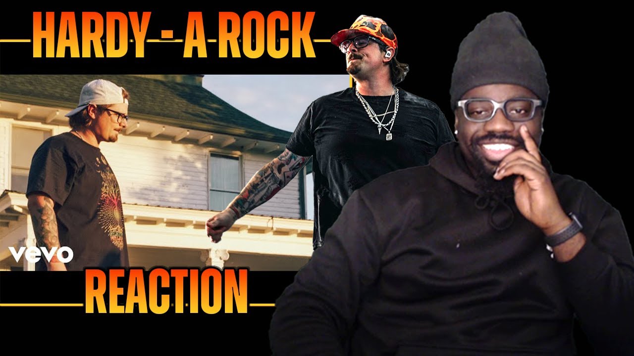 HARDY - A ROCK (Official Music Video) REACTION! - YouTube