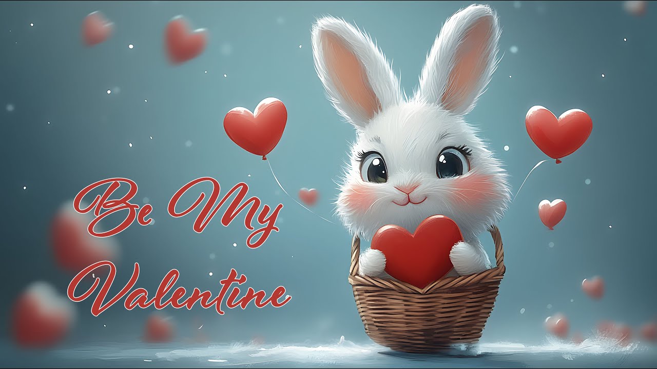 💘 Be My Valentine 💝 | Funny Animated Valentine's Day Song | Cute Love ...