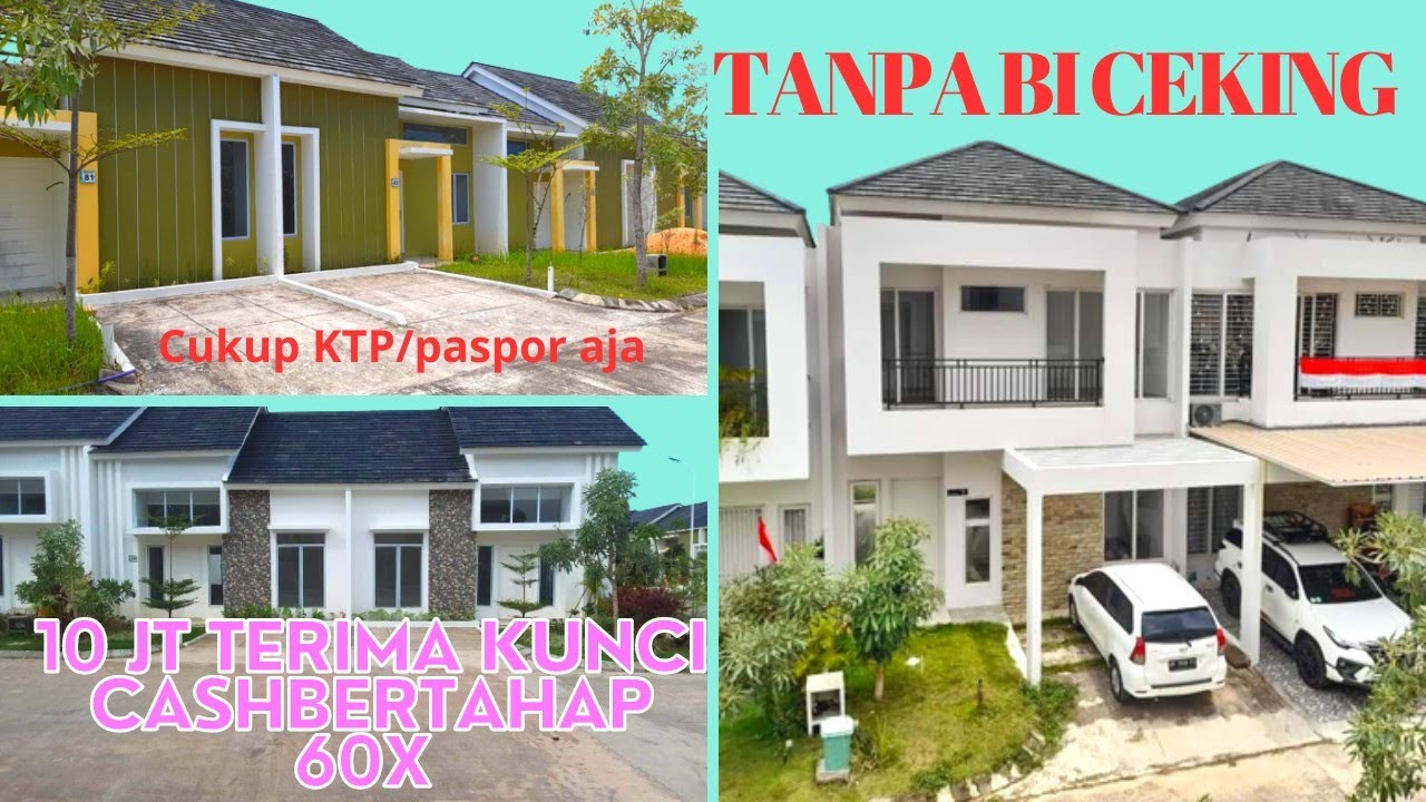 PERUMAHAN MURAH SIAP HUNI CASH BERTAHAP 84X // 10 JT TERIMA KUNCI DI TEMBESI BATAM - YouTube