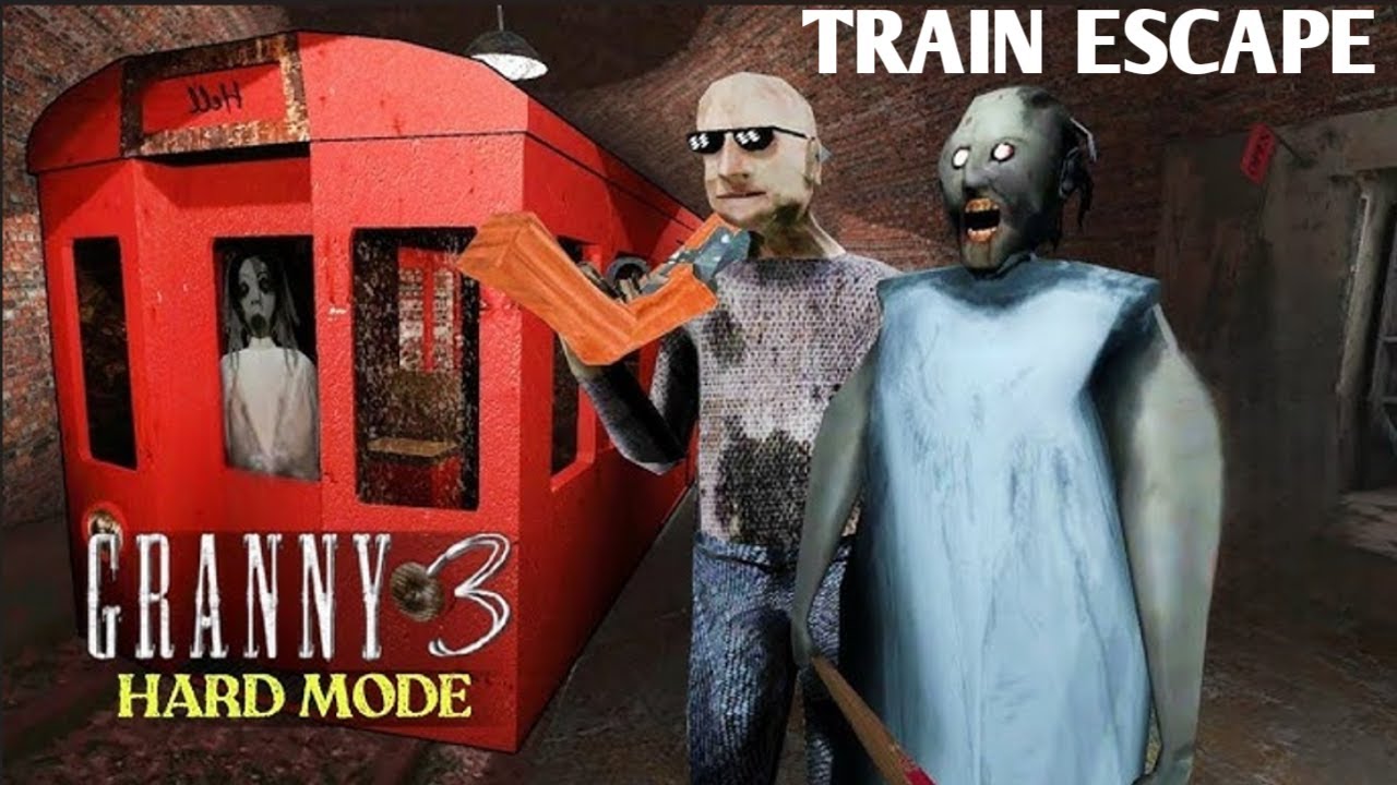Granny 3 Train Escape (HARD MODE) Gameplay #granny #granny3 #gameplay # ...