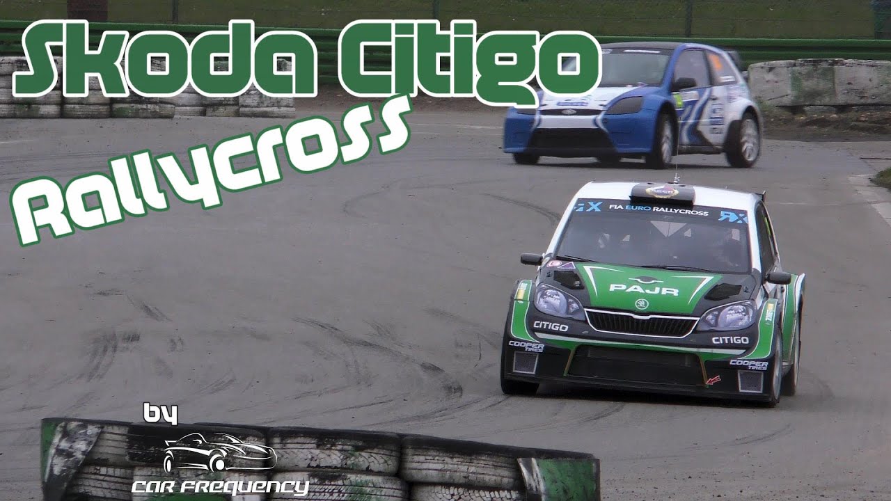 Powerful Skoda Citigo at Duivelsbergcircuit - Rallycross - YouTube