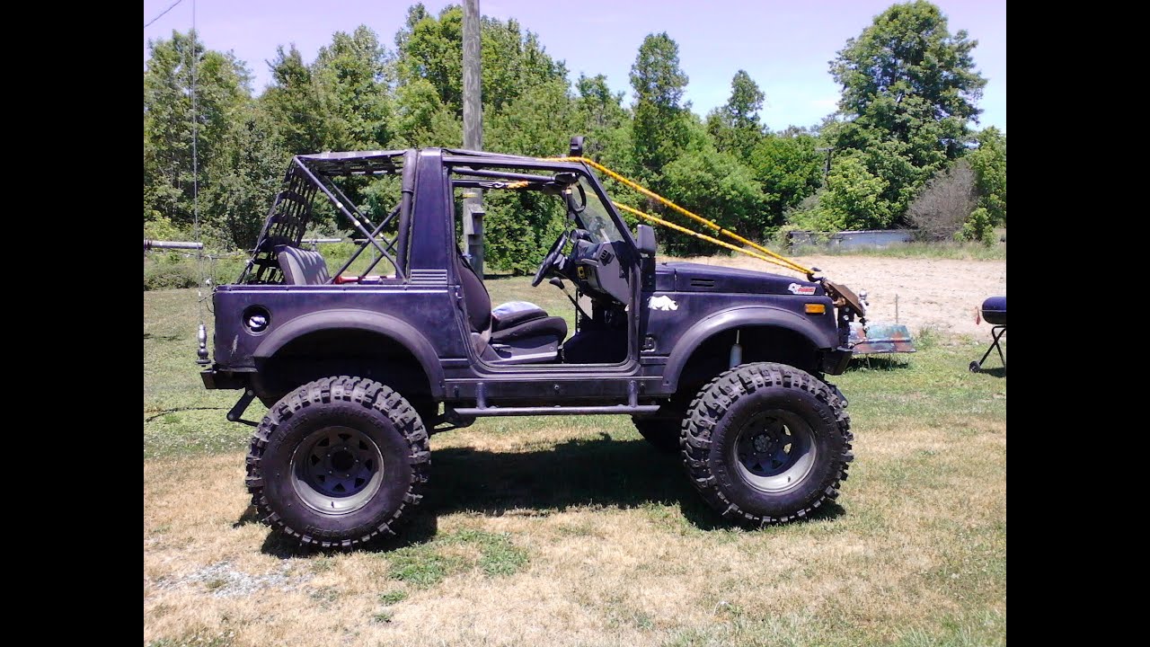 Suzuki Samurai: Paint Your Rims - YouTube