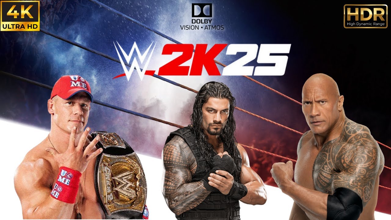 THE FINAL SHOWDOWN 🔥 | The Rock vs Roman Reigns vs John Cena | WWE 2K25 ...