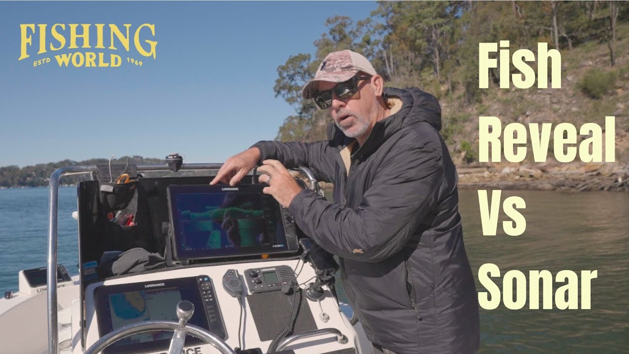 Lowrance DownScan FishReveal Vs Sonar - YouTube