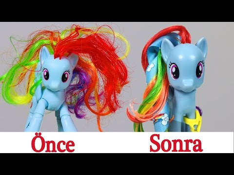 My Little Pony Saç Düzeltme | Yıpranmış Saçlara Bakım | EvcilikTV Nasıl Yapılır