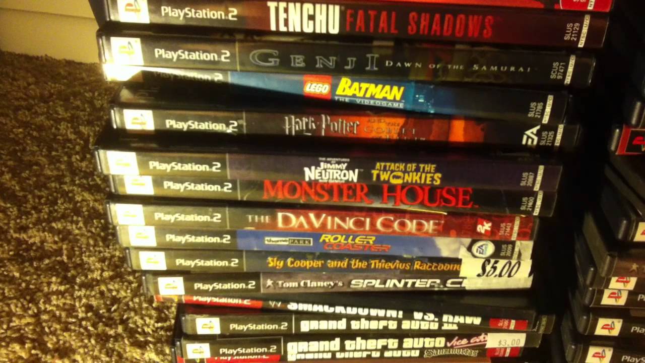 My Playstation 2 Collection - YouTube