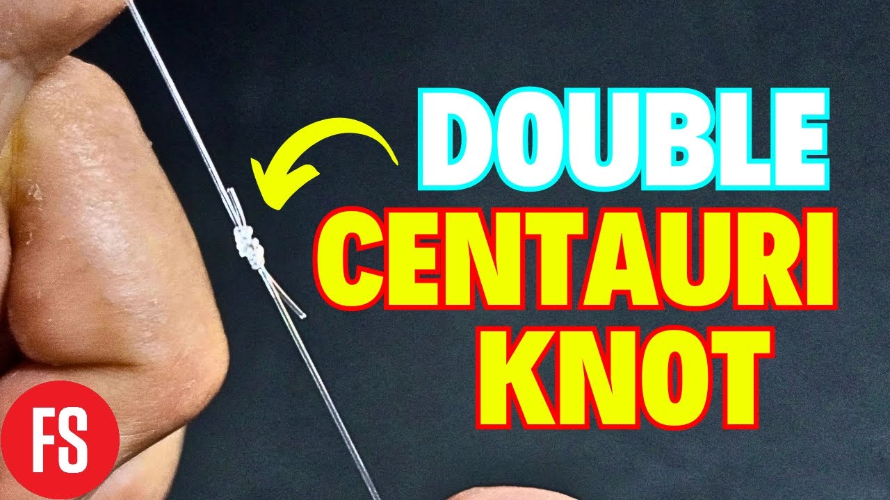 How To Tie Double Centauri Knot? | Joining Lines Knot | Fishing ...