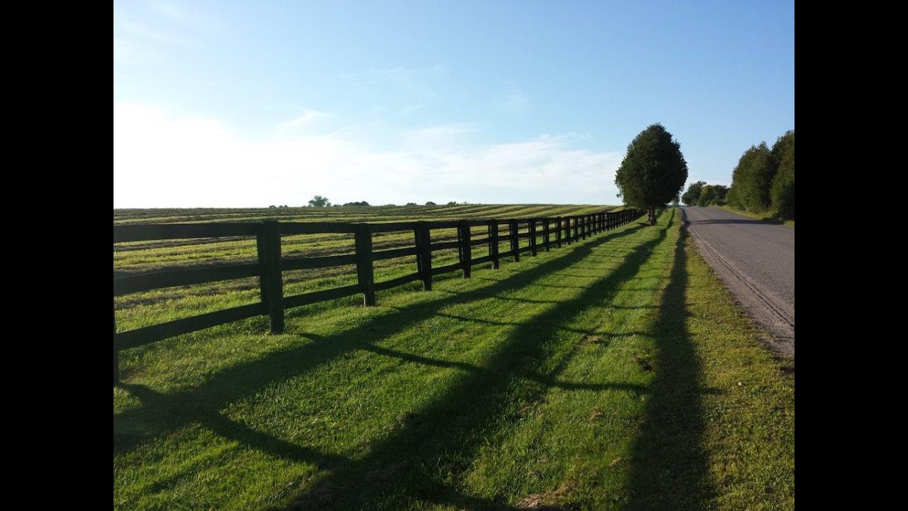 A Country Path Fall Virtual Tour - YouTube