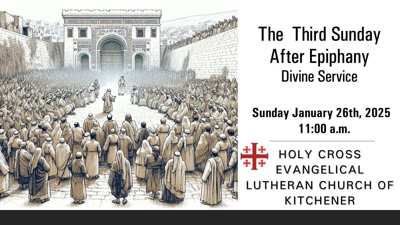 Third Sunday after Epiphany - January 26, 2025 - YouTube