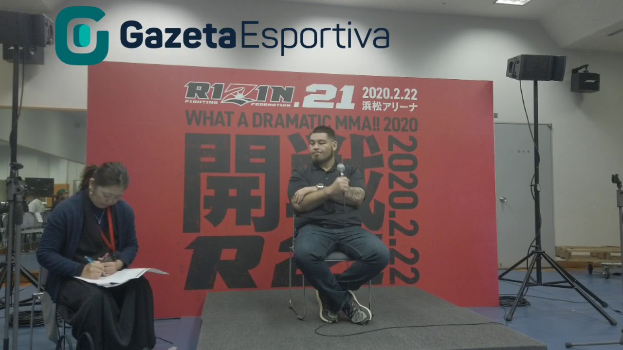 Roque Martinez Rizin 21 Post Fight Interview - Gazeta Esportiva/MMA ...