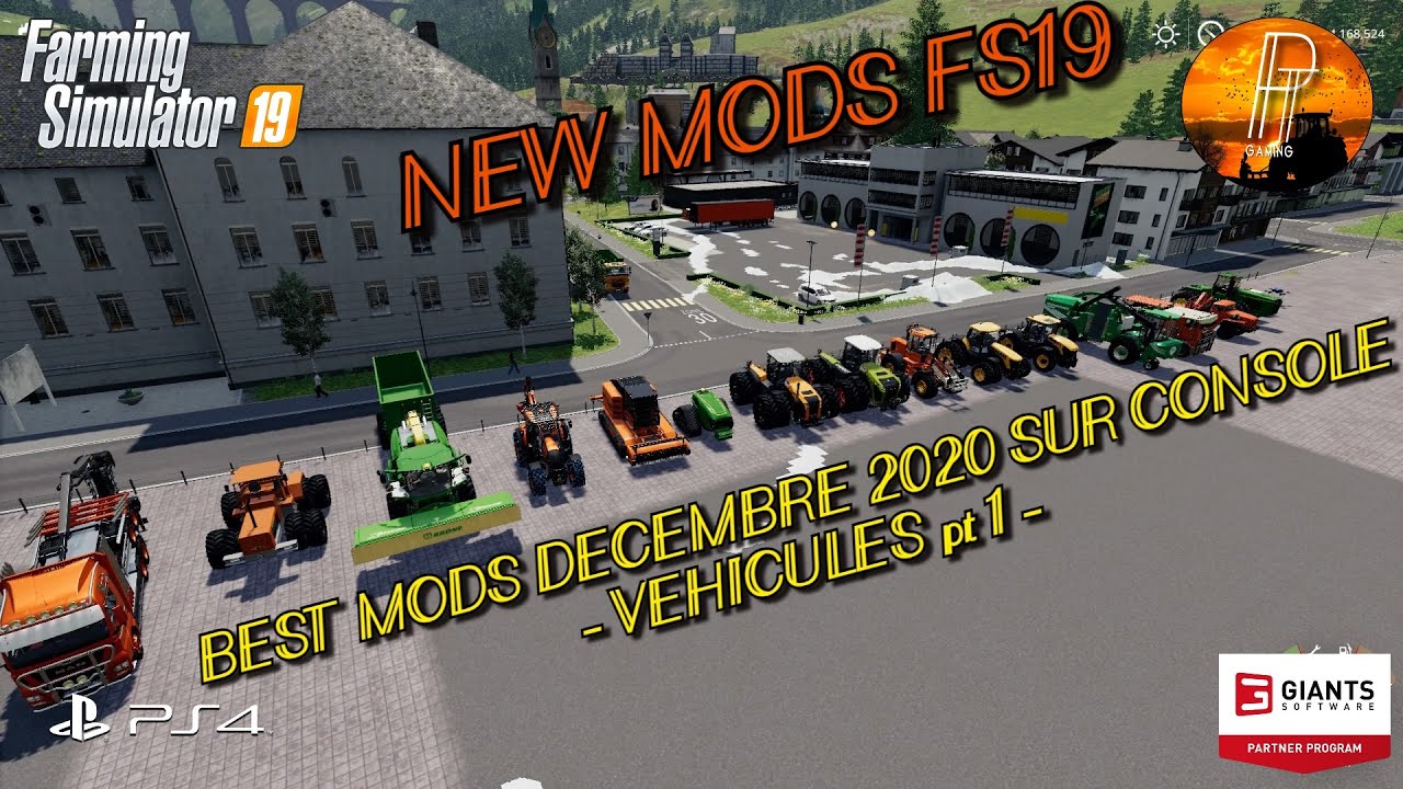 [NEW MODS FS19] BEST MODS DEC 2020 -VEHICULES PARTIE 1- SUR CONSOLE ...