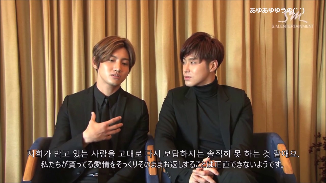 TVXQ! Debut 10th Anniversary Message(日本語訳） - YouTube