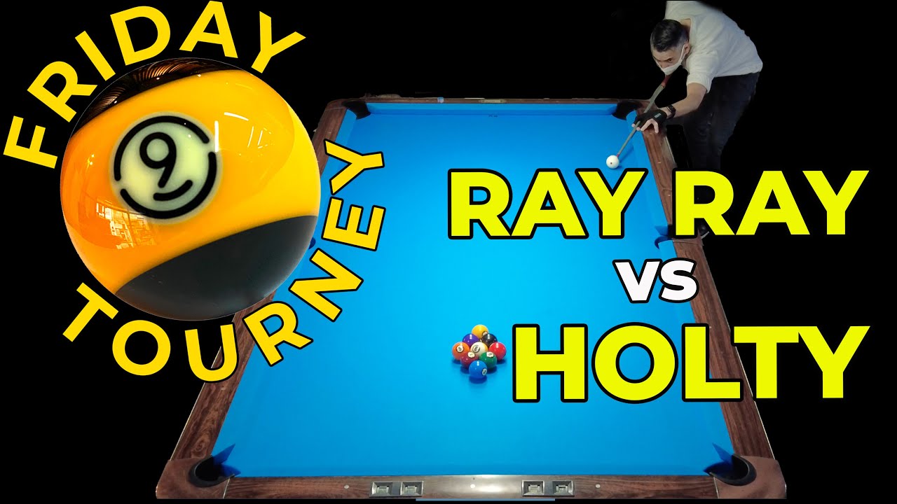 9-Ball Pool Tournament : On Cue Billiards : WR2 : Ray Ray v Holty - YouTube