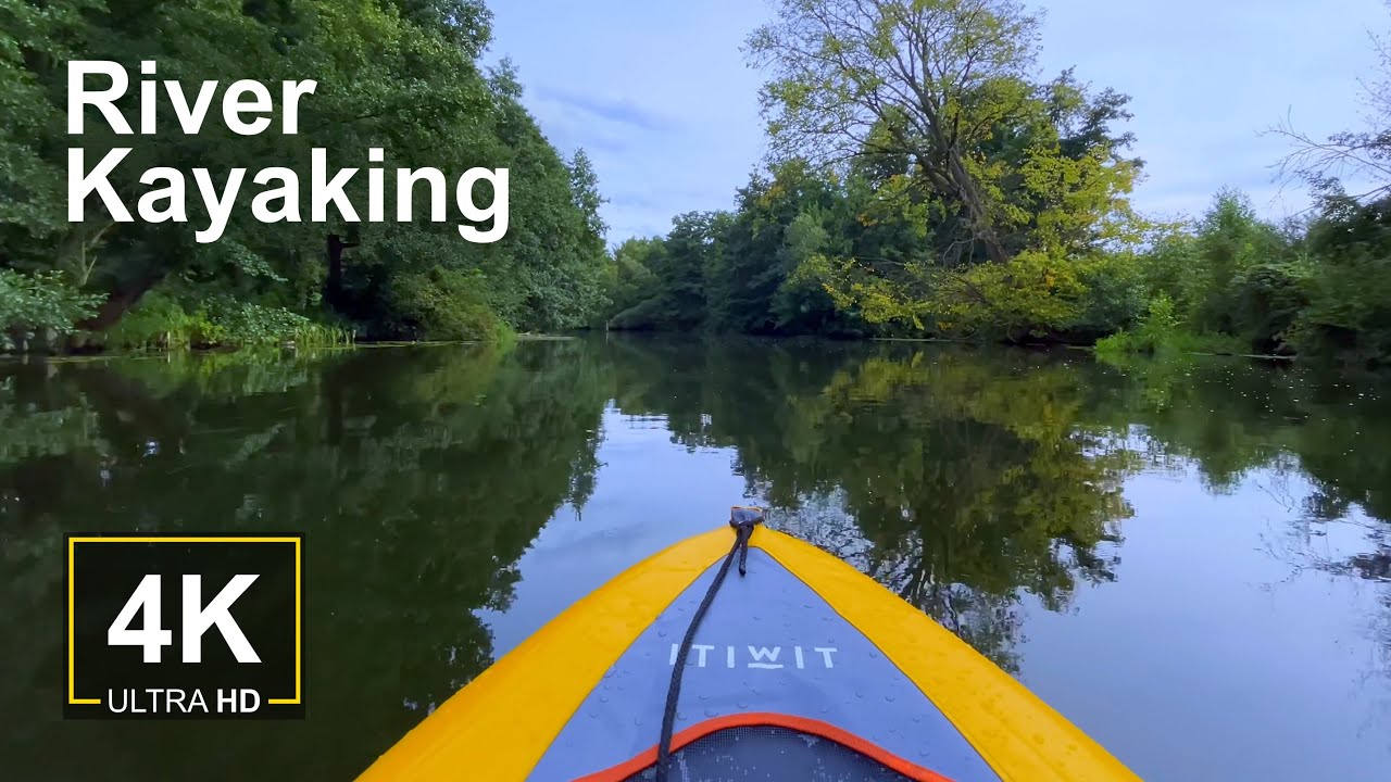 [4K] Kayak River Adventure | Itiwit X100+ | Spree / Berlin Brandenburg ...