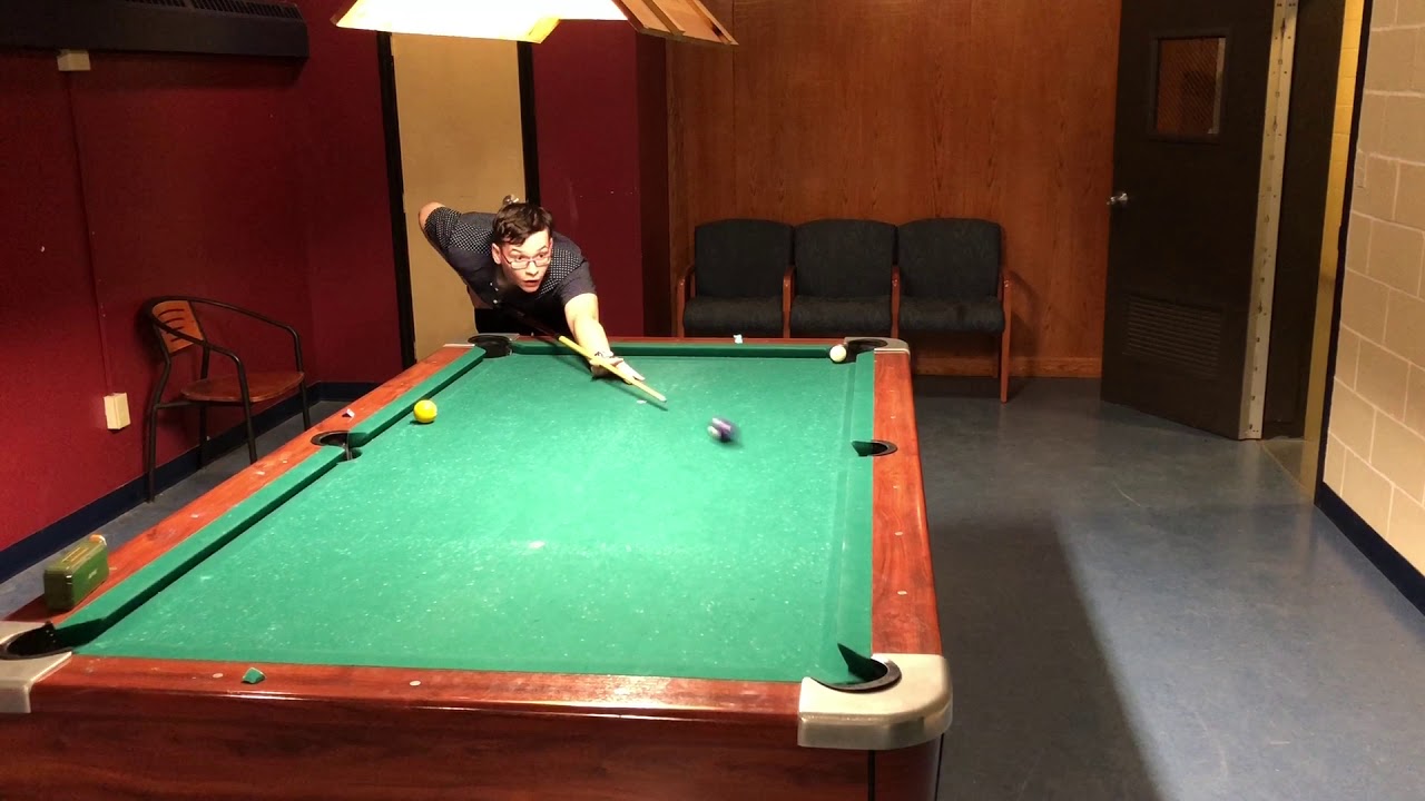 Pool Trick Shots: Three Rail Kick Shot - YouTube