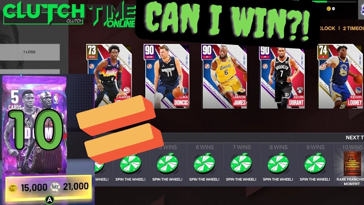 10 2K22 END GAME packs picked my NBA 2k23 MyTeam! - YouTube