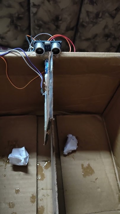 Dry and Wet waste segregator using Arduino| Arduino project #shorts #youtube #arduino #video # ...