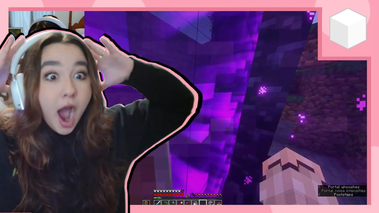 Finally Going To The Nether In Minecraft Hardcore Youtube
