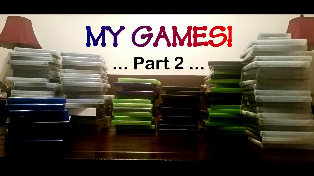 My Video Game Collection: Part 2 - YouTube