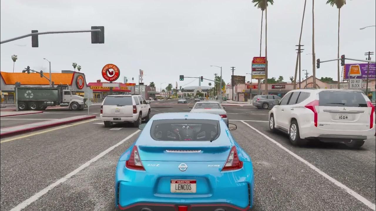 GTA 5 : Realistic Vegetation Mod Combination - Natural vision + nbvisual - YouTube