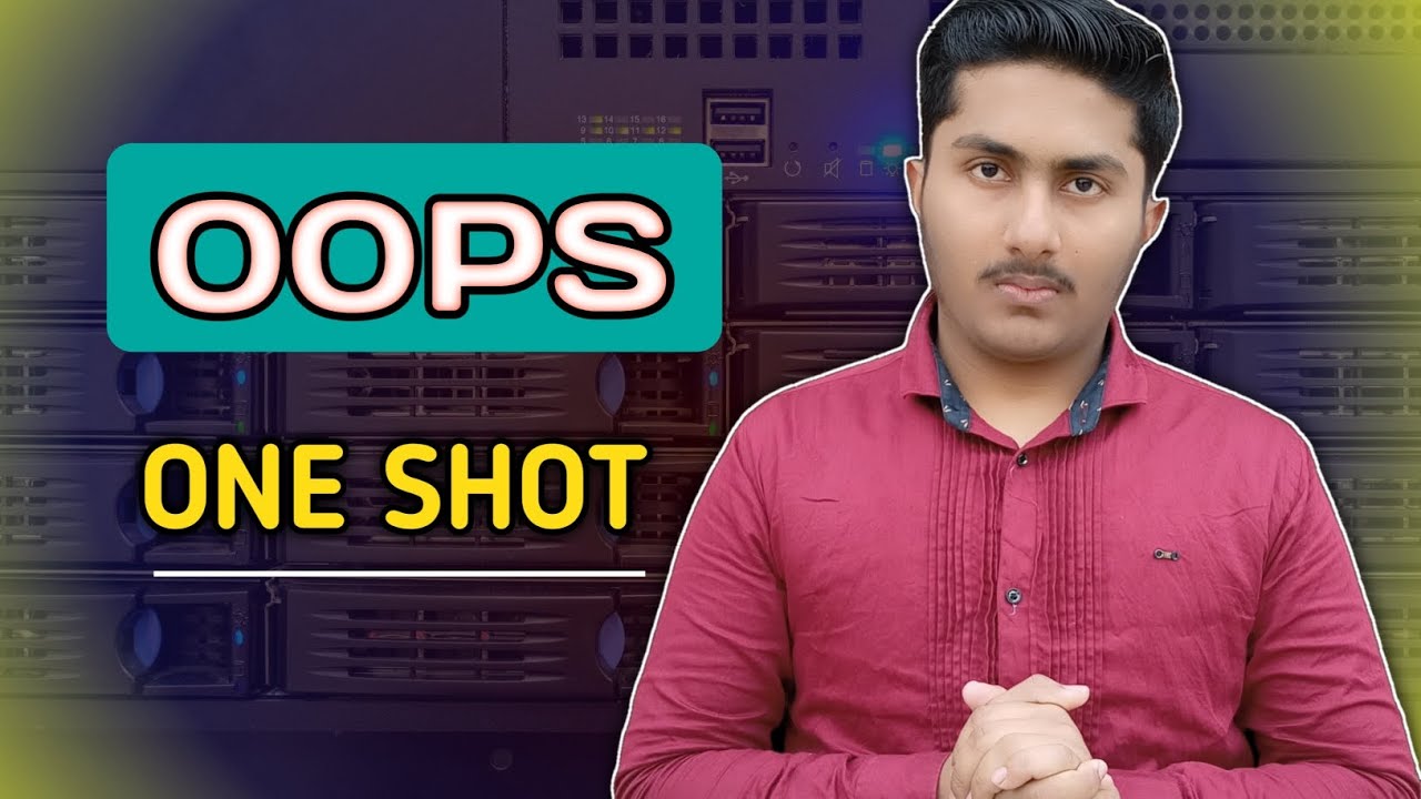 What Is Object Oriented Programming System | OOPS Explained In Hindi - YouTube