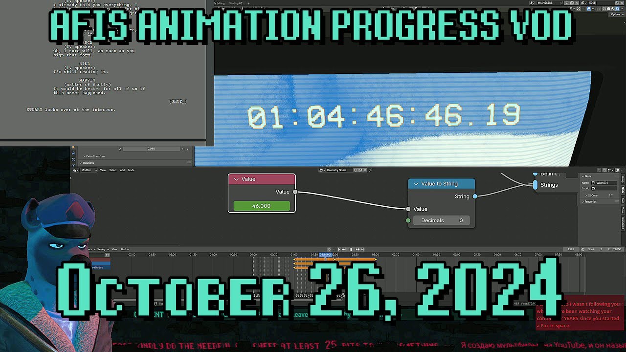 [2024-10-26] AFIS Animation Progress Stream VOD - YouTube
