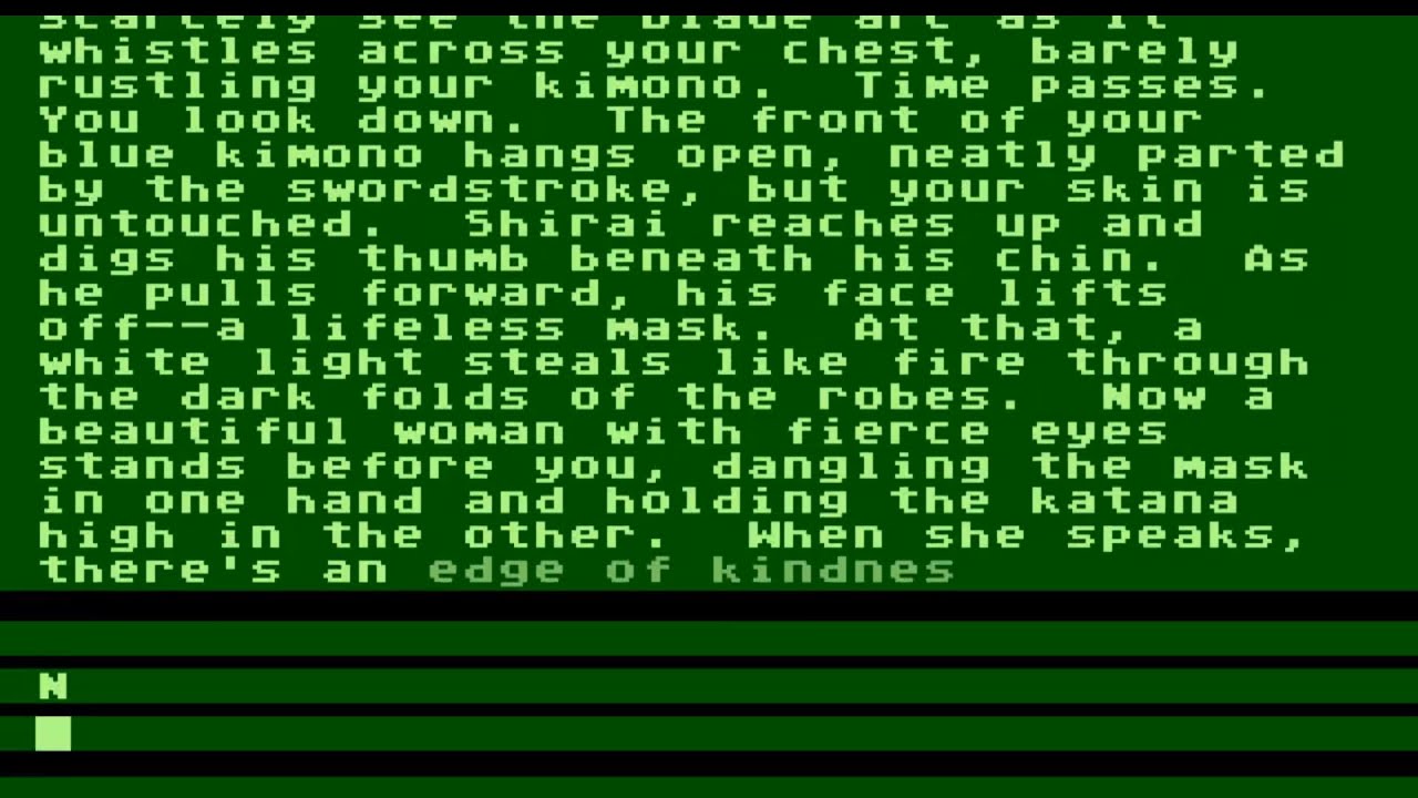 ATARI 8BIT XL XE The Ronin 84 David Alzofon, William Mataga Broderbund ...