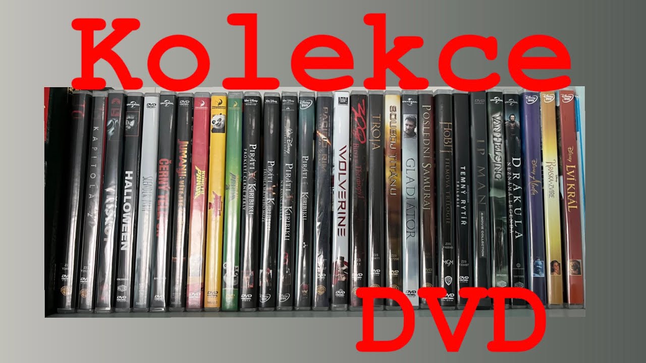 Moje kolekce DVD - YouTube