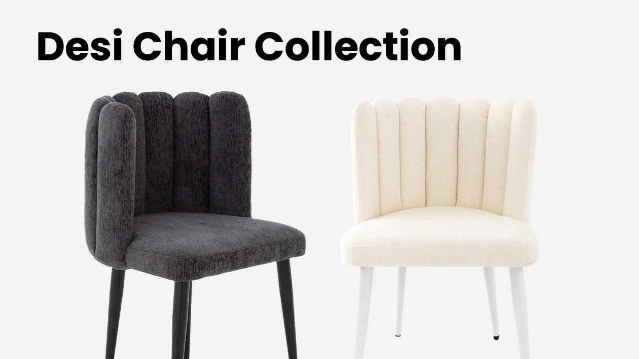 Desi Chair Collection - YouTube