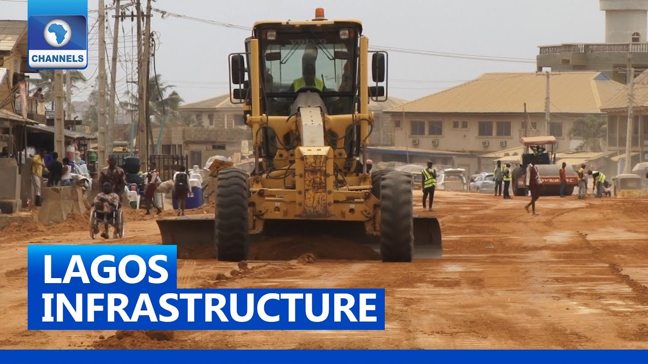 Lagos State Government Embarks On Various Construction Projects - YouTube