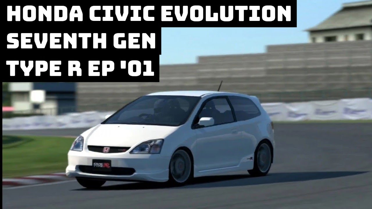 Honda Civic Type R EP '01 - GT6 Civic Driving Comparison - YouTube