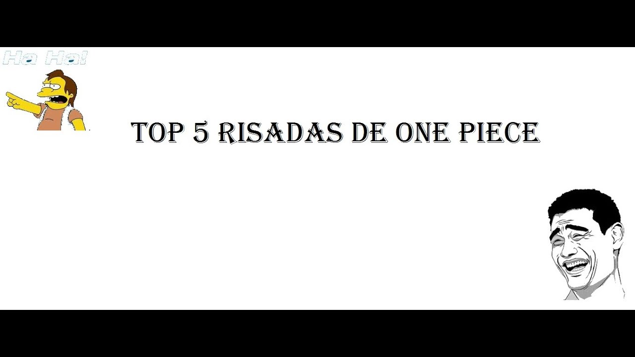 TOP 5 RISADAS DE ONE PIECE - YouTube
