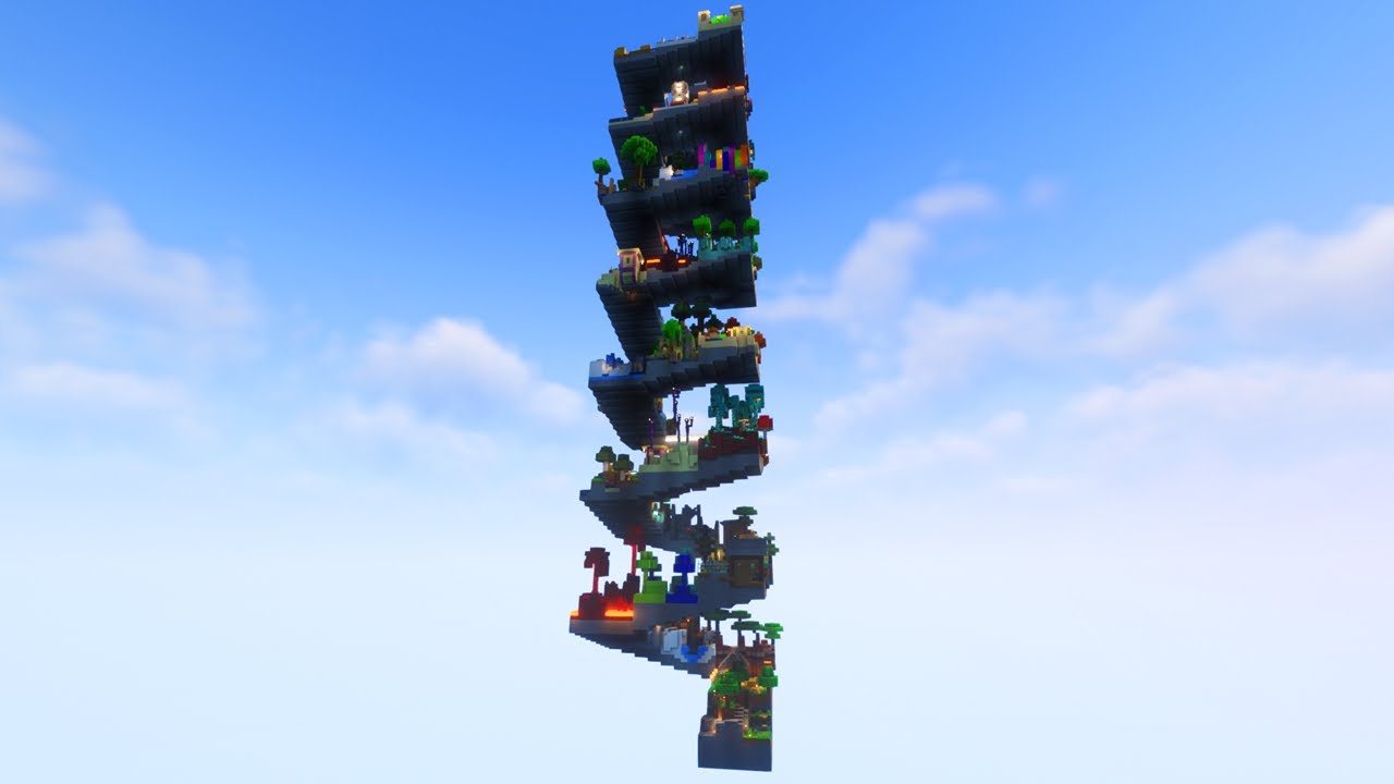 Minecraft Parkour Helix - YouTube