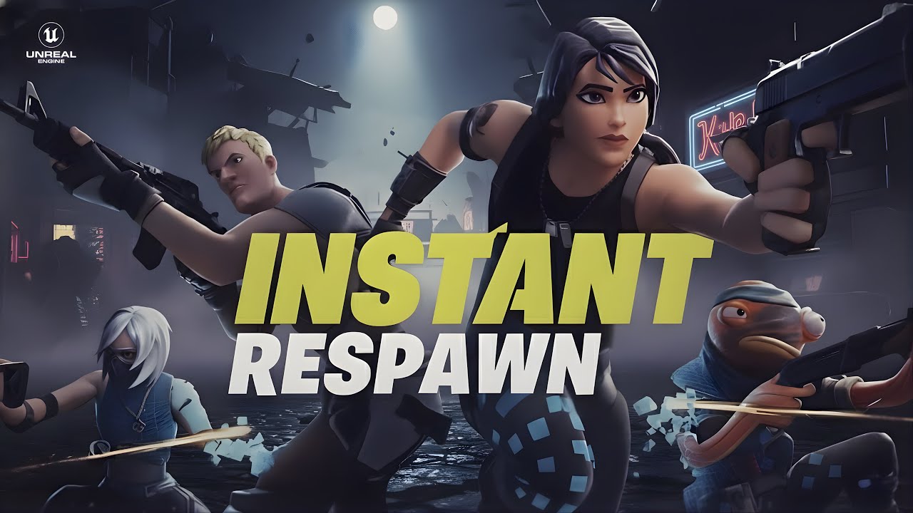 Como poner el INSTANT RESPAWN sin verse para tus mapas de FORTNITE 🔫 ...