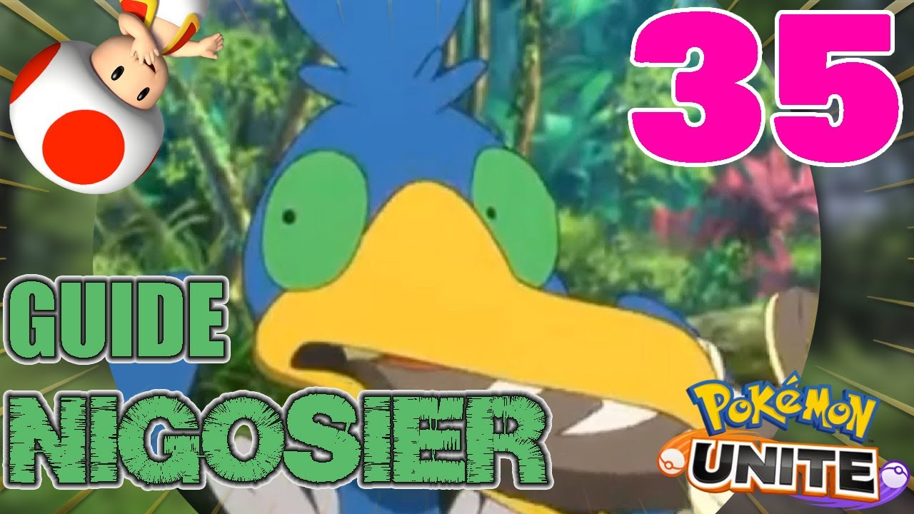 NIGOSIER, LE POKÉMON AVALTOURON - GUIDE #35 - POKÉMON UNITE - YouTube