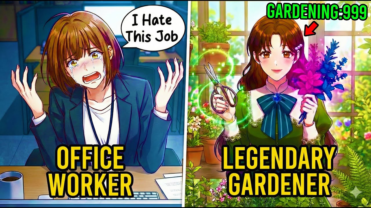 Depressed Office Worker Reincarnates As Legendary Gardener in Novel ...