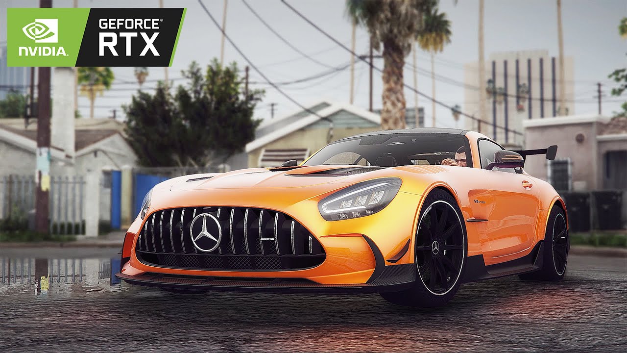 GTA V Ray-Tracing with RTX™ 3080 - Remastered Graphics 2020 Mercedes ...