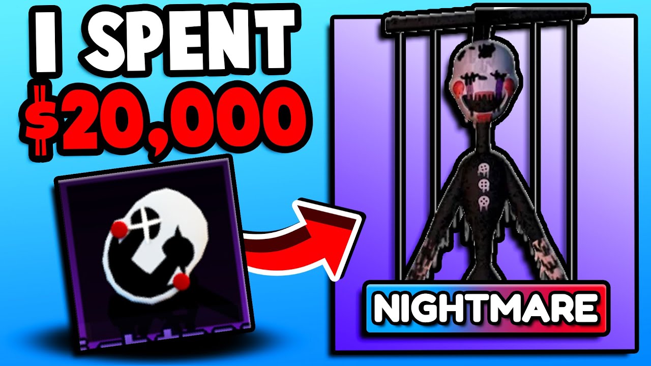 I Spent $20,000 For NEW NIGHTMARE Marionette Puppet...but failed. (Five ...